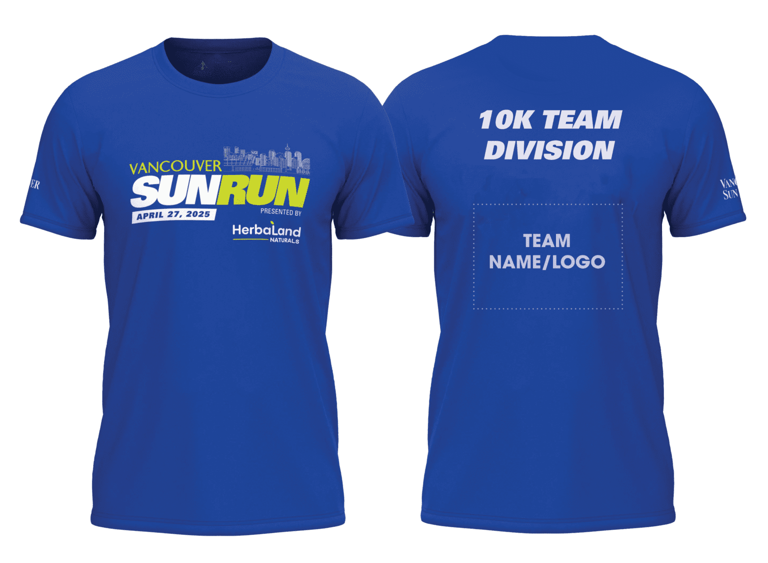 Shirts - Vancouver Sun Run