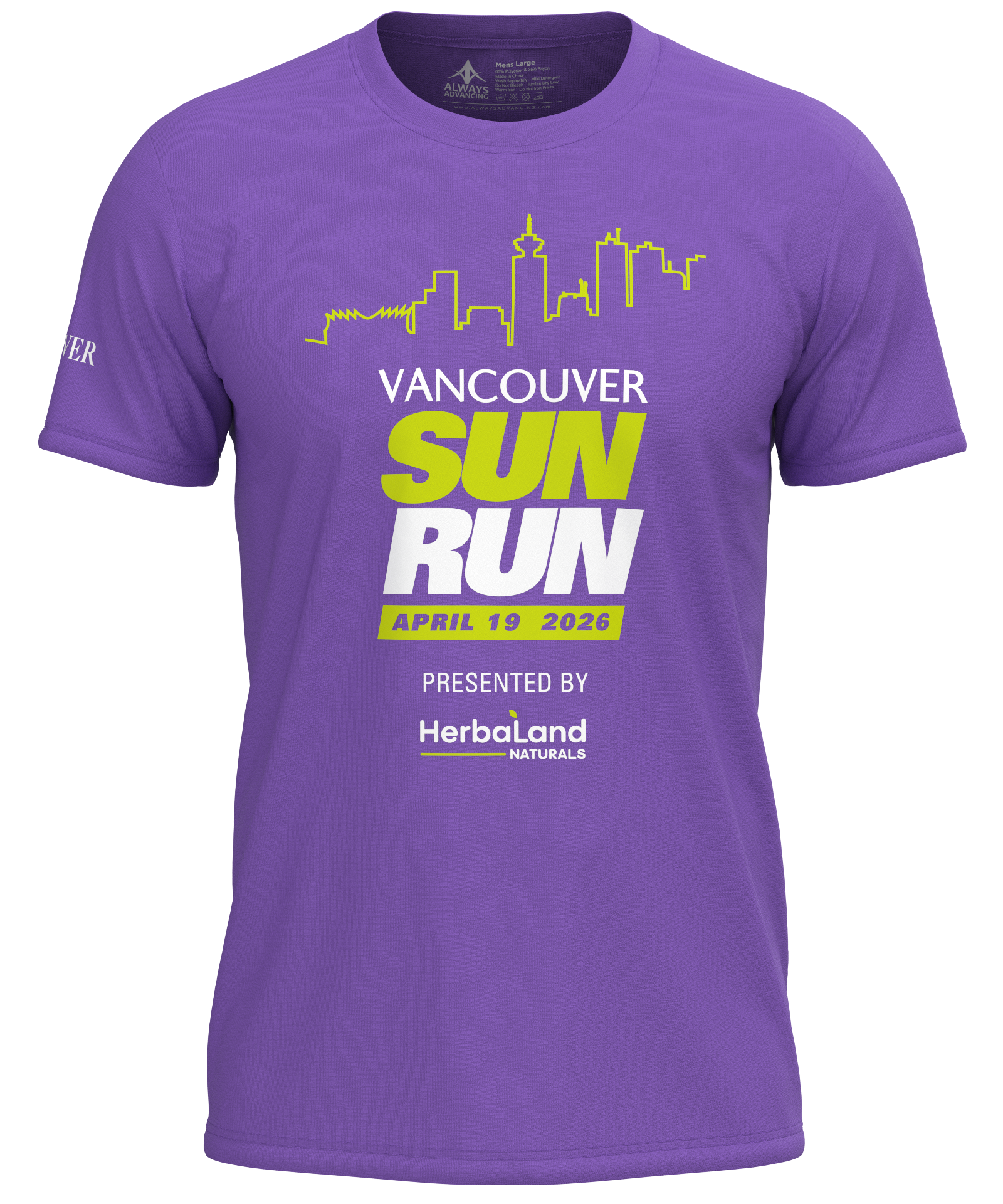 Shirts - Vancouver Sun Run
